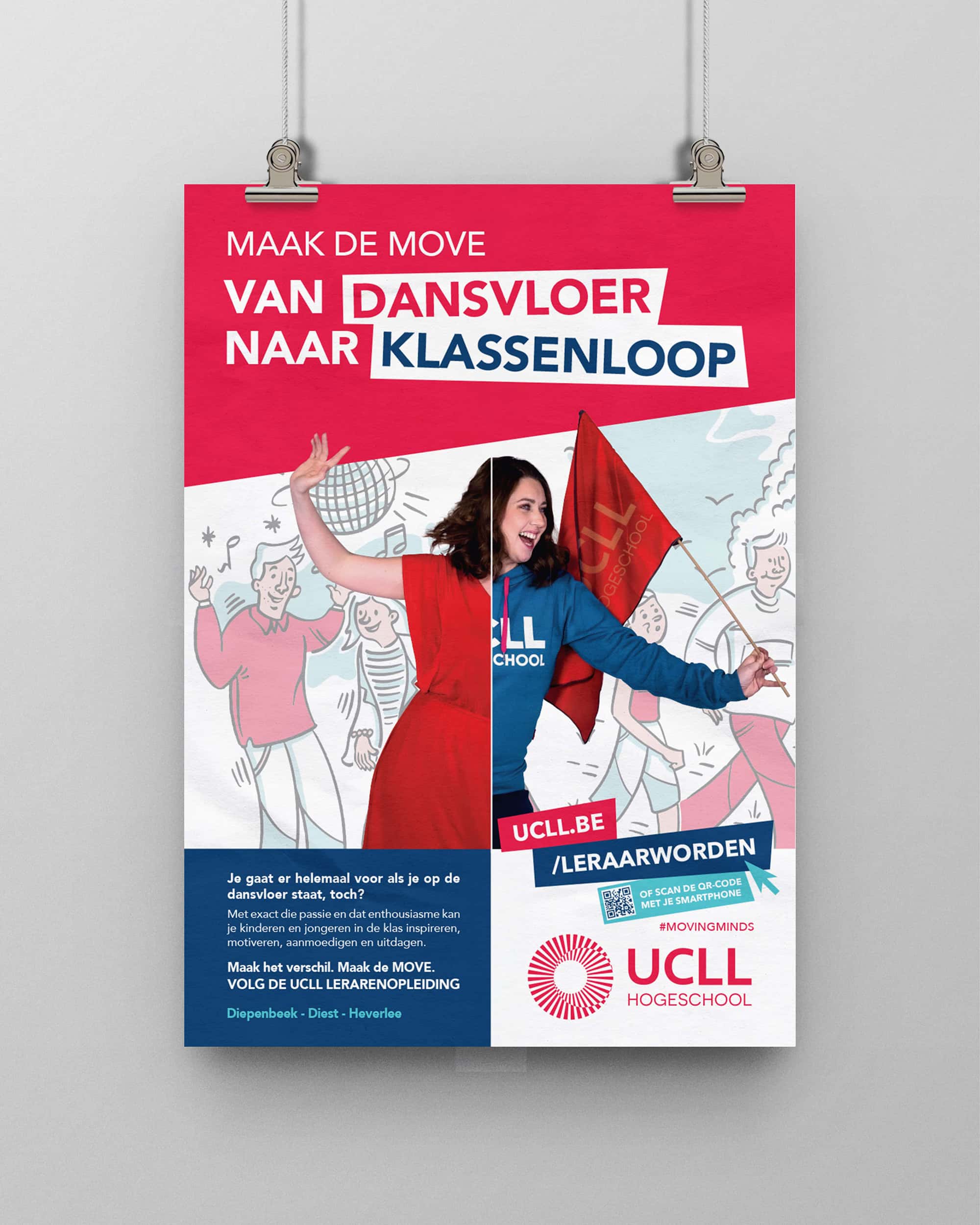 Een campagne met klasse voor Hoge­school UCLL - Impuls